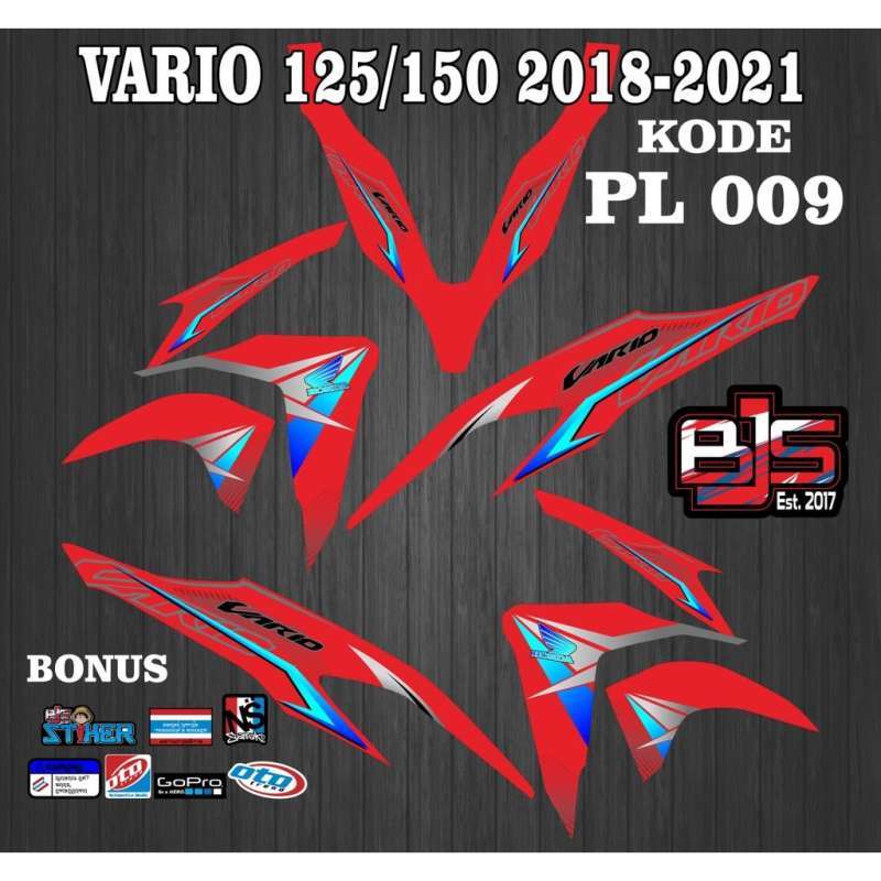 Promo decal / stiker sticker / striping sticker bahan hologram ...