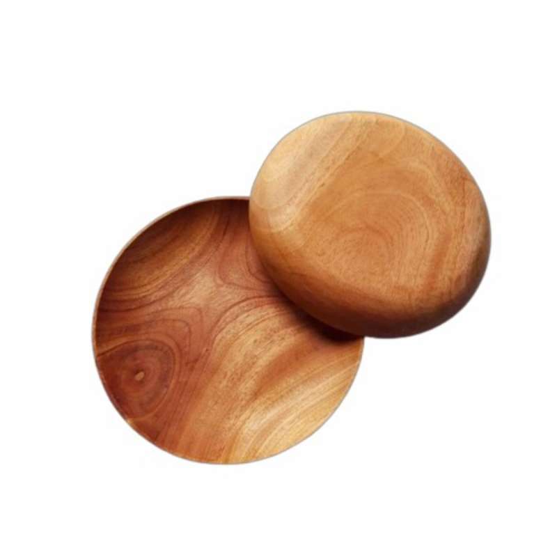 Jual wooden plat piring kayu/piring liyuk di Seller Dapur wooden ...