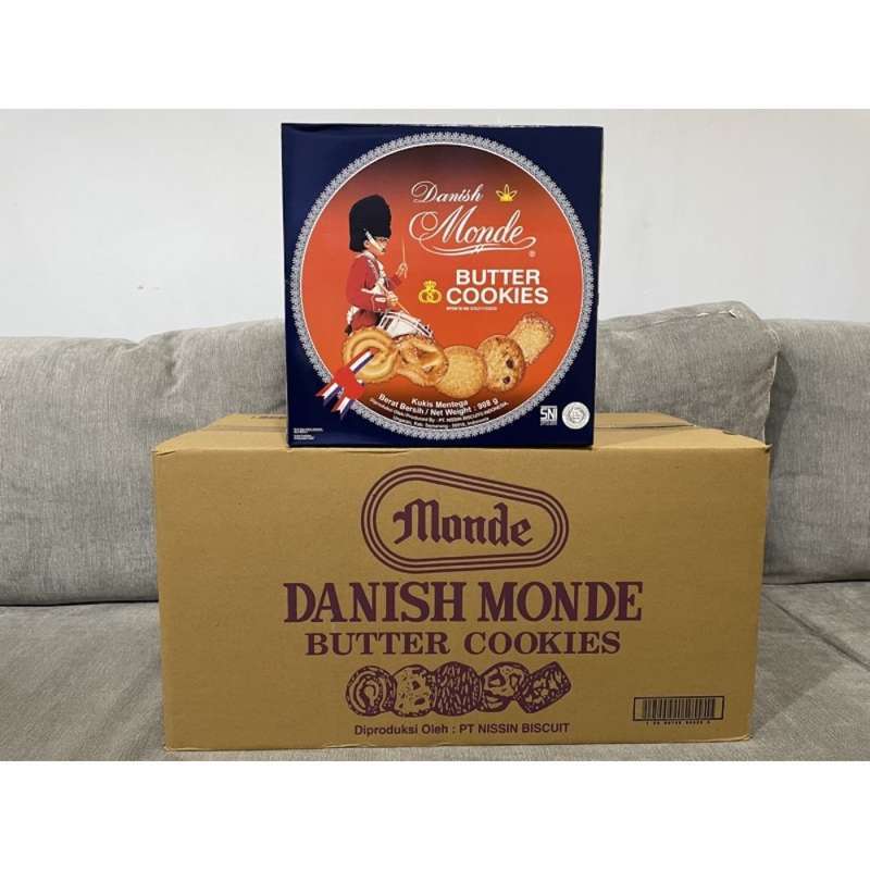 Jual Monde Butter Cookies Kemasan Kaleng 908 Gram [dus] Di Seller Deayi ...