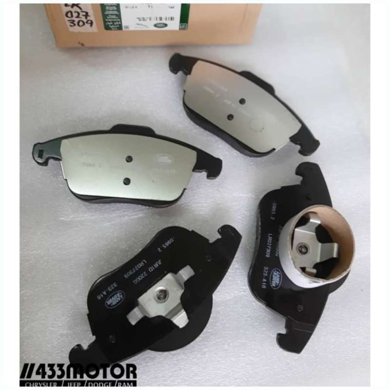 Jual Kampas Rem Brake Pad Depan Range Rover Evoque Lr027309 Kode 195 di ...