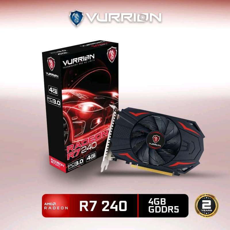 Jual VGA AGS VURRION AMD RADEON R7 240 4GB GDDR5 128bit REAL CAPACITY ...