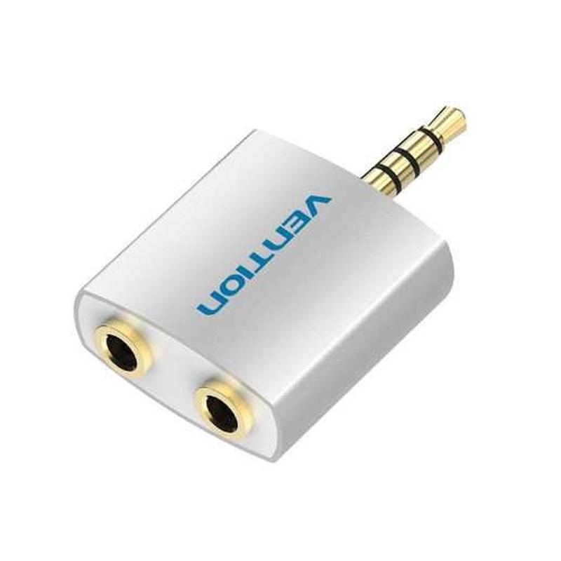 Jual Vention Aux Splitter 3.5mm Male Audio Jack to 2 Female 3.5mm di ...