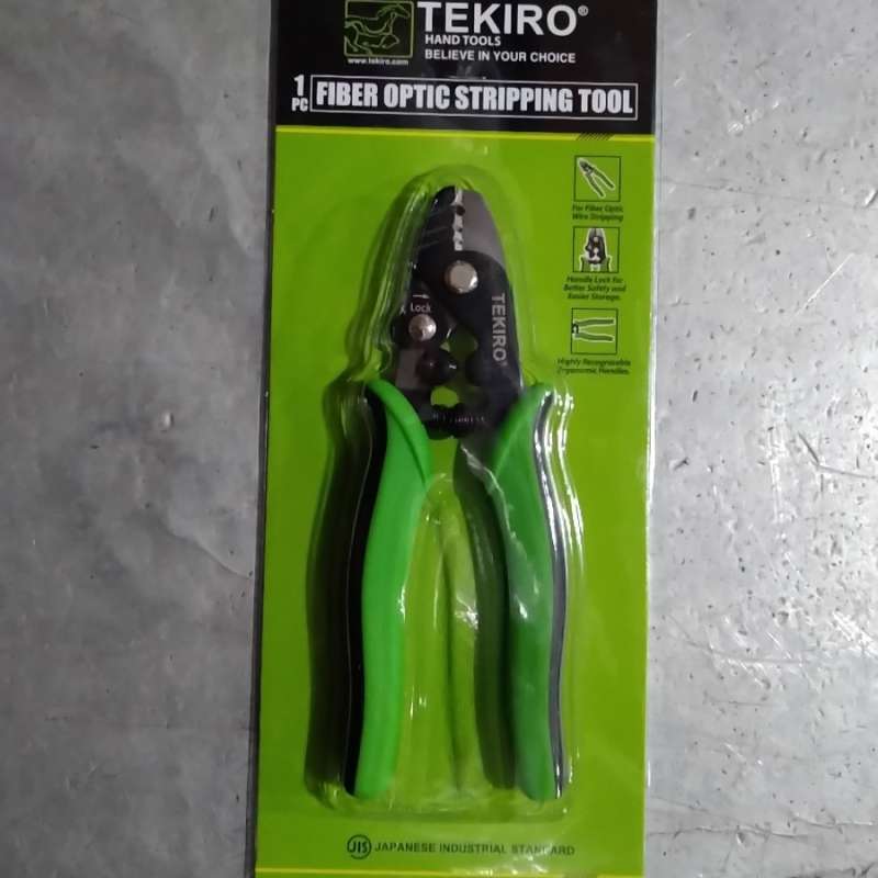 Jual TEKIRO tang potong kabel fiber optik stripping tool ORIGINAL di ...