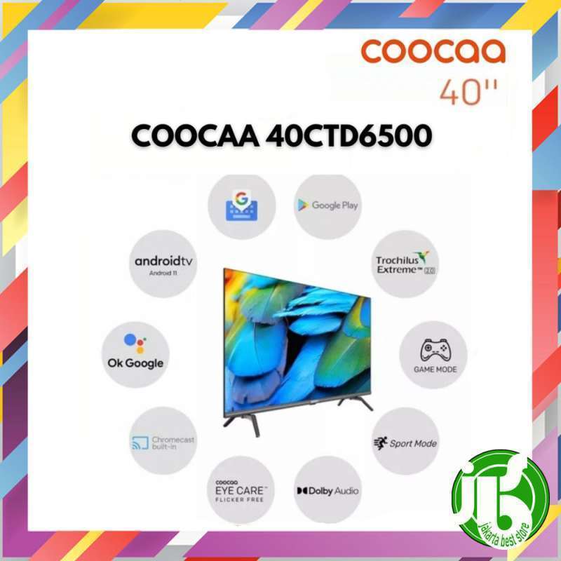 Jual Coocaa Smart Android Tv 40 Inch 40ctd6500 Di Seller Aj Express ...