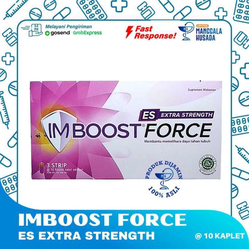 Jual IMBOOST FORCE ES EXTRA STRENGTH PER STRIP @ 10 KAPLET di Seller ...