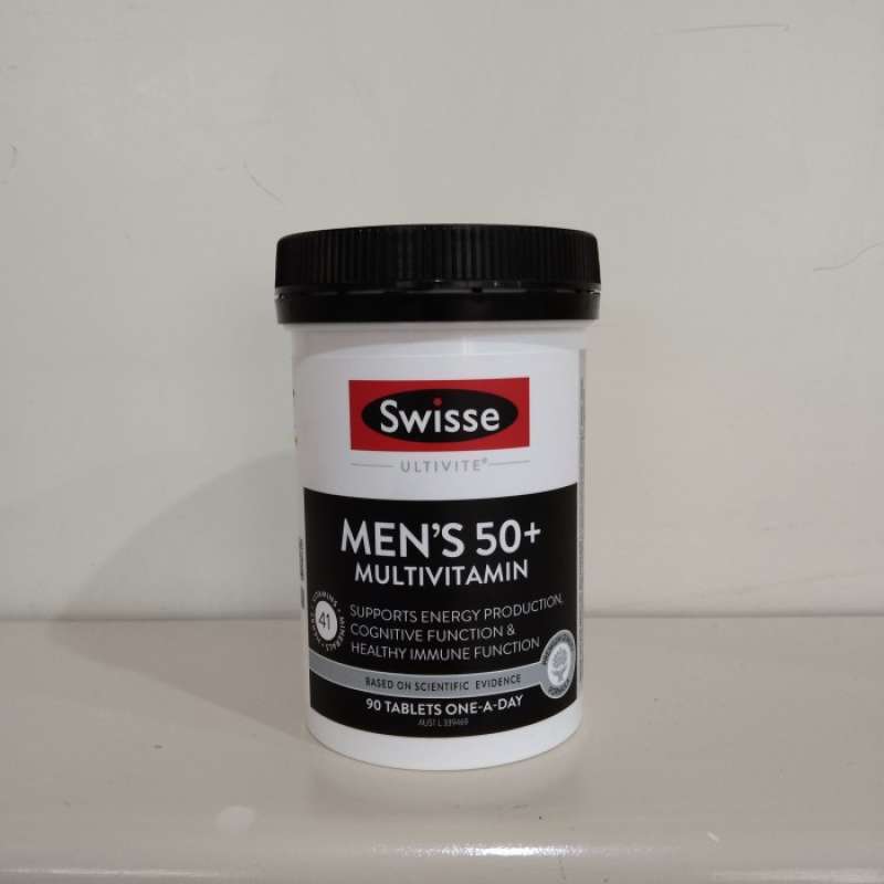 Jual Swisse Ultivite Men's 50+ Multivitamin 90 Tablets di Seller Central Niaga Jaya Abadi ...