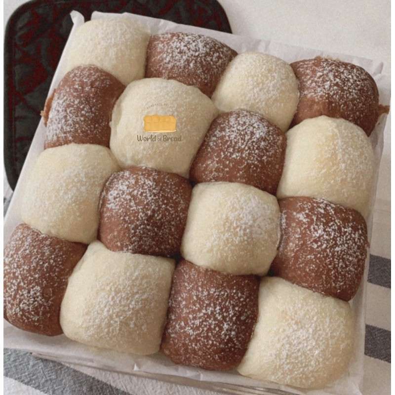 Jual Choco Buns | japanese fluffy milk bun / bread wob di Seller ...