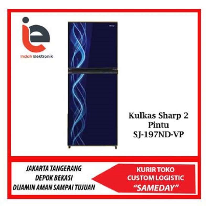 Jual Kulkas Sharp 2 Pintu Sj-197nd-vp/ Kapasitas 172 Liter Di Seller ...