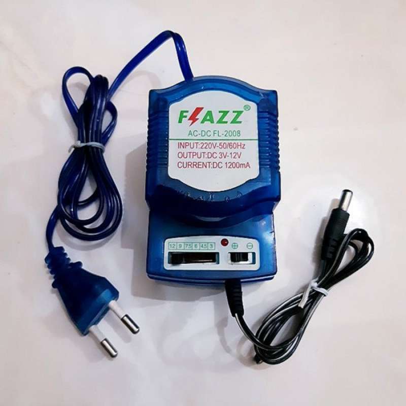 Jual CHARGER MAINAN MOBIL AKI / ADAPTOR BATRE CASAN MOTOR ACCU AC 200V ...