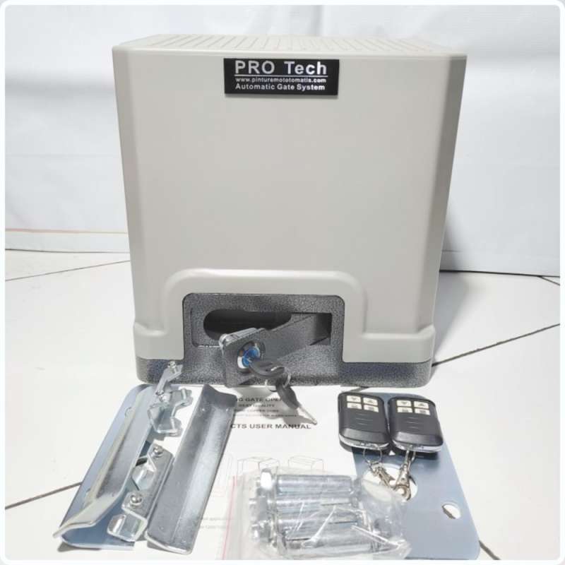 Jual Automatic Sliding Gate Pro Tech 1000Kg Mesin Pintu Otomatis Kode ...
