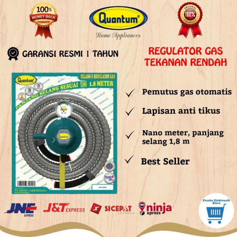 Jual Kompor Gas Quantum Regulator Original, Murah & Diskon Februari ...