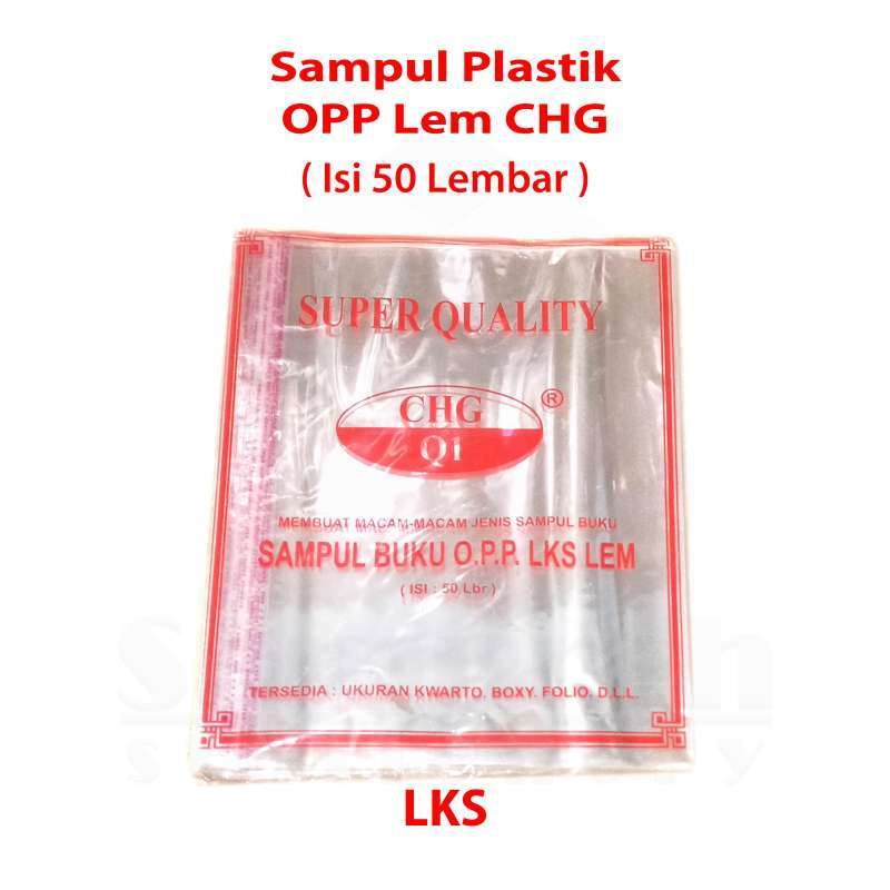 Jual Sampul Plastik Opp Lem Chg Ukuran Lks Untuk Buku Paket Pelajaran