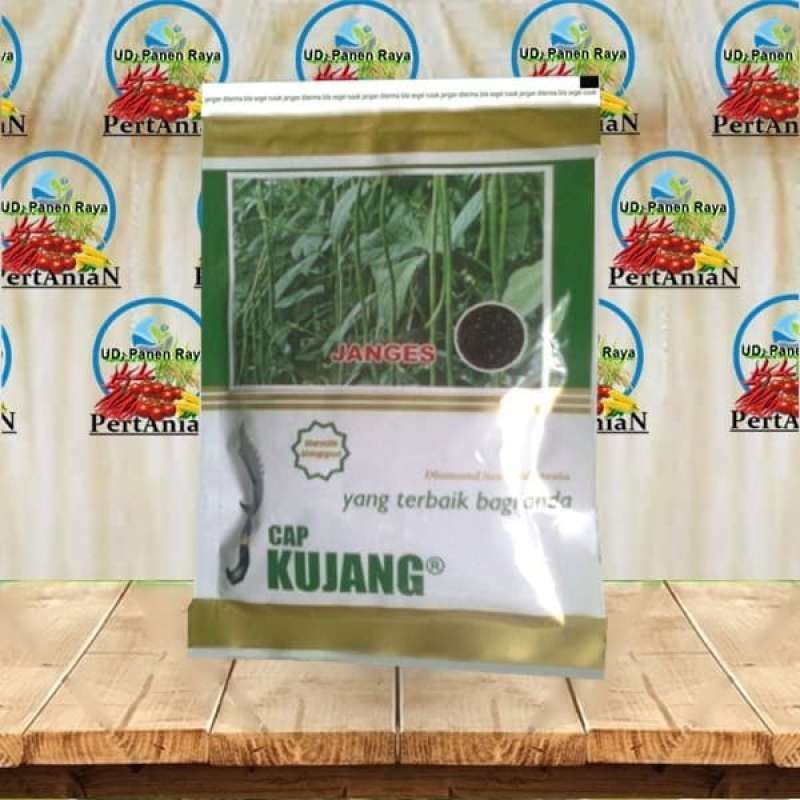 Jual Benih Kacang Panjang Super JANGES by Cap Kunjang Kemasan 500gr di ...