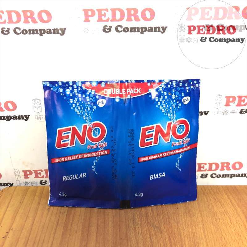 Jual Eno fruit salt sachet 4.3 gram regular biasa / double pack di ...