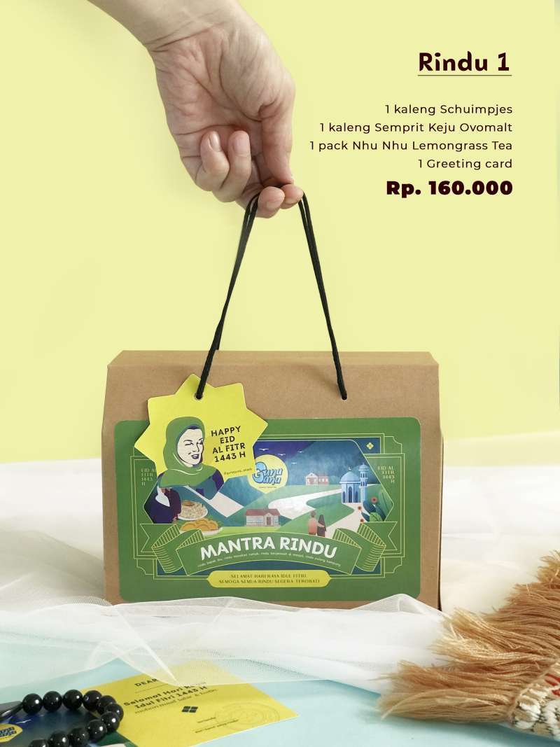 Jual HAMPERS LEBARAN 2022 MURAHH MANTRA RINDU 1 GUNA GUNA SNACK di ...