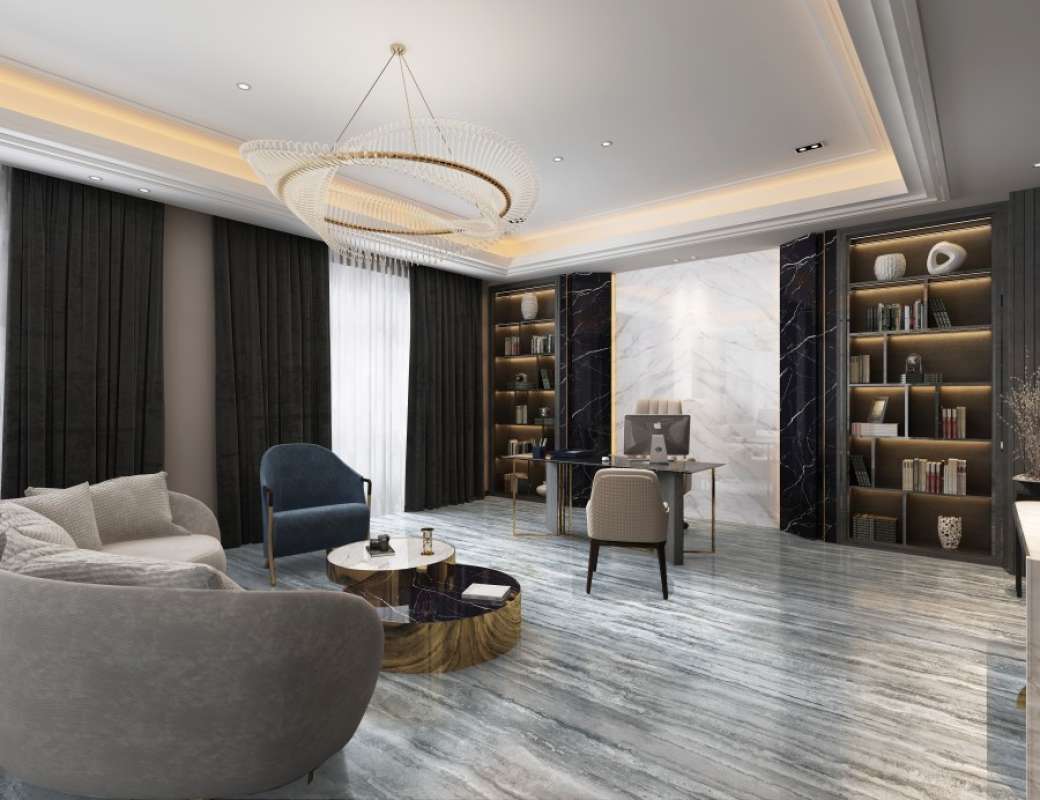 Jual Quadra Granite 240x120 Cortina Bianco / Granit Marmer Lantai ...