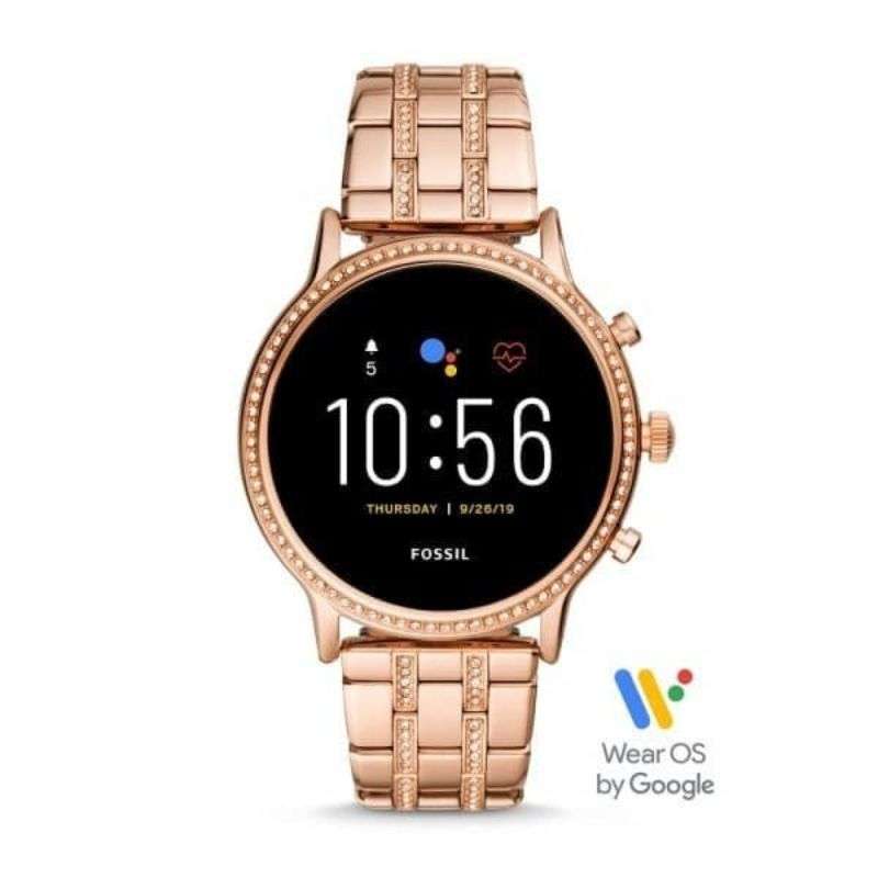 Jual Fossil Gen 5 Smartwatch Julianna HR Rose Gold-Tone FTW6035 ...