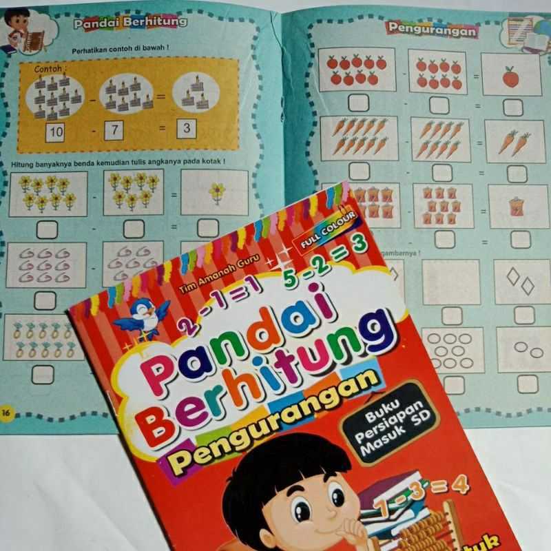 Promo BUKU ANAK - CERDAS BERHITUNG PENJUMLAHAN/PENGURANGAN/PERKALIAN ...