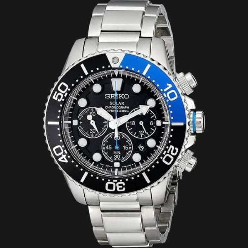 Jual Jam Tangan SEIKO SOLAR DIVERS CHRONOGRAPH SSC019 ORIGINAL di ...