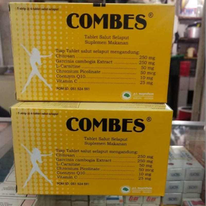 Jual COMBES tab perbok isi 30 tablet di Seller FzShoop - Rawa Badak ...