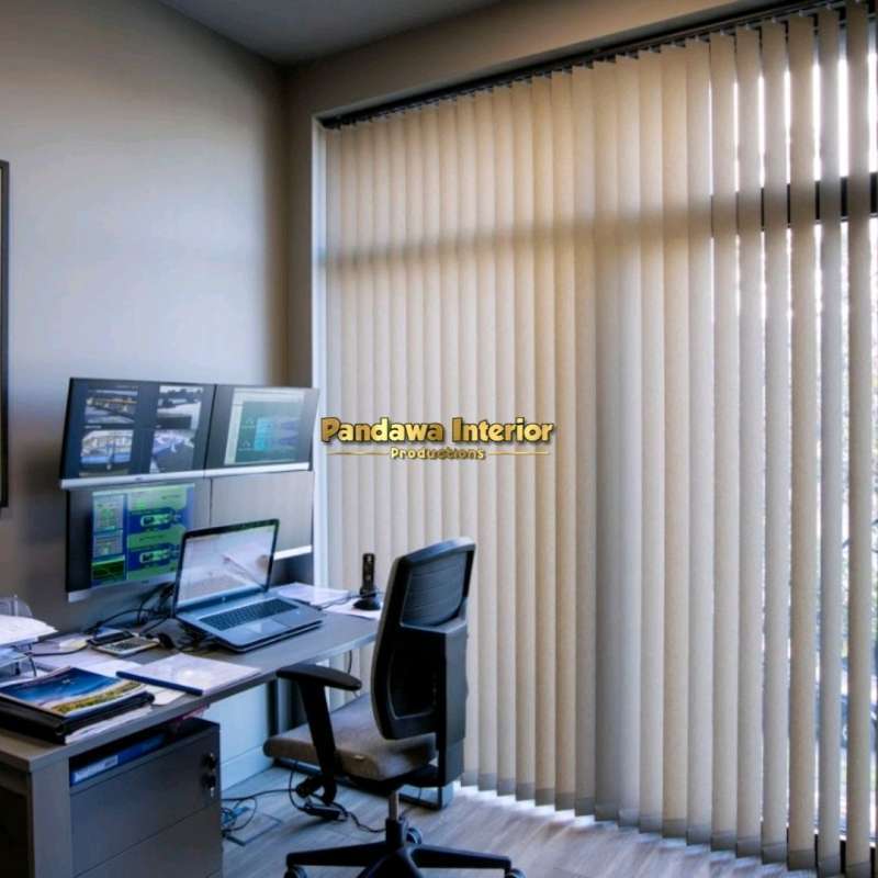 Jual Vertical Blind SHARP POINT Top Brand Tirai Lipat Kantor Rumah di ...