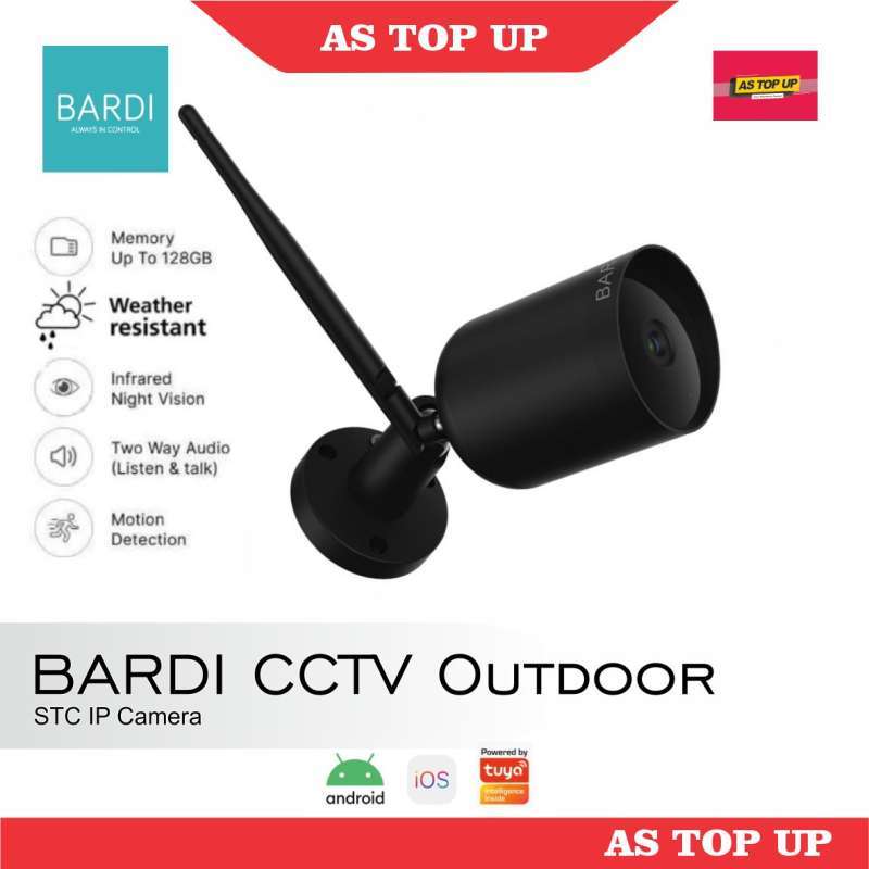 Promo BARDI Smart IP Camera STC CCTV Outdoor - Wi-Fi IoT Home ...