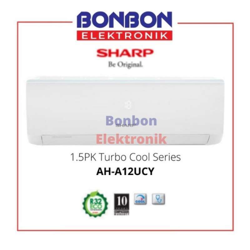 Jual Sharp Ac 1.5 Pk Ah-a12ucy / 1.5pk Aha 12 Ucy Turbo Cool R32 12ucy ...