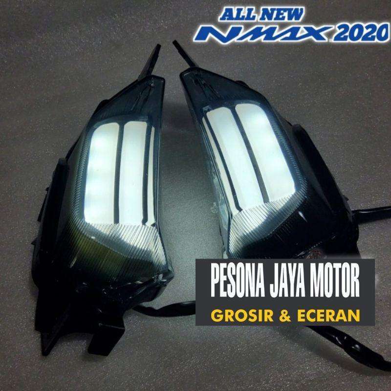 Jual Sen Nmax 2020-2022 / Lampu Sein Depan Nmax New 2020-2022 Led Kedip ...