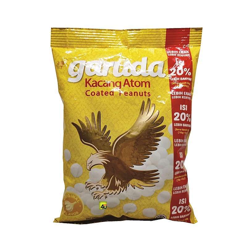 Promo Garuda Food - KACANG ATOM Klasik di Seller cemilan4u - Kota ...