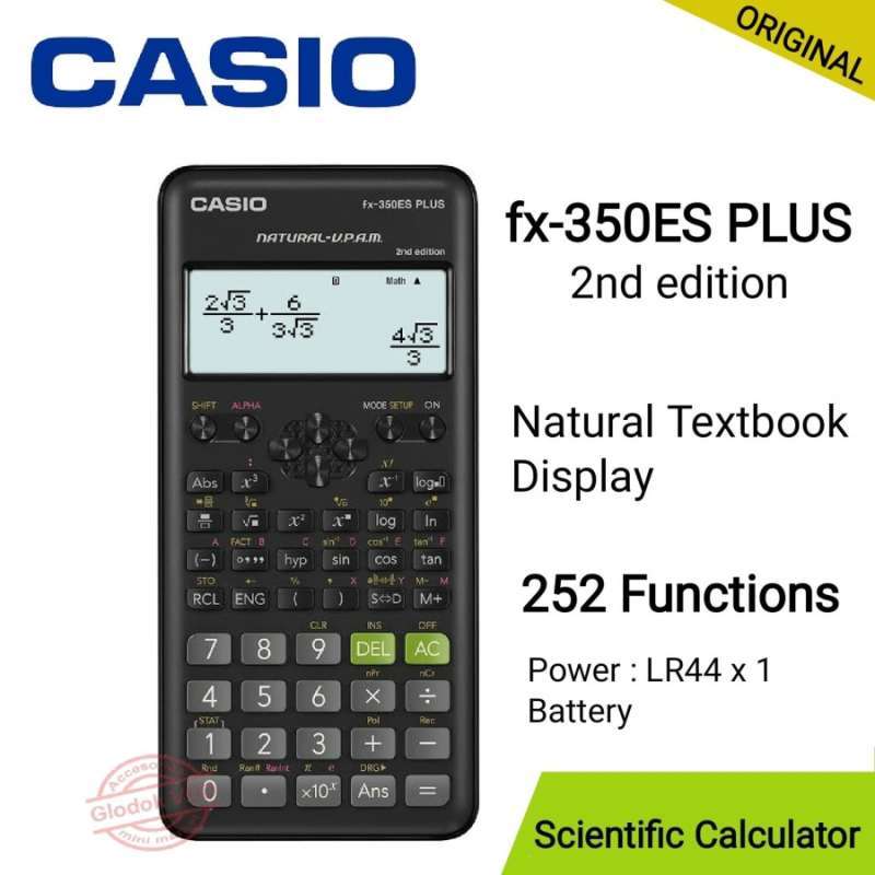 Jual Casio Kalkulator / Calculator Scientific FX-350ES PLUS di Seller ...
