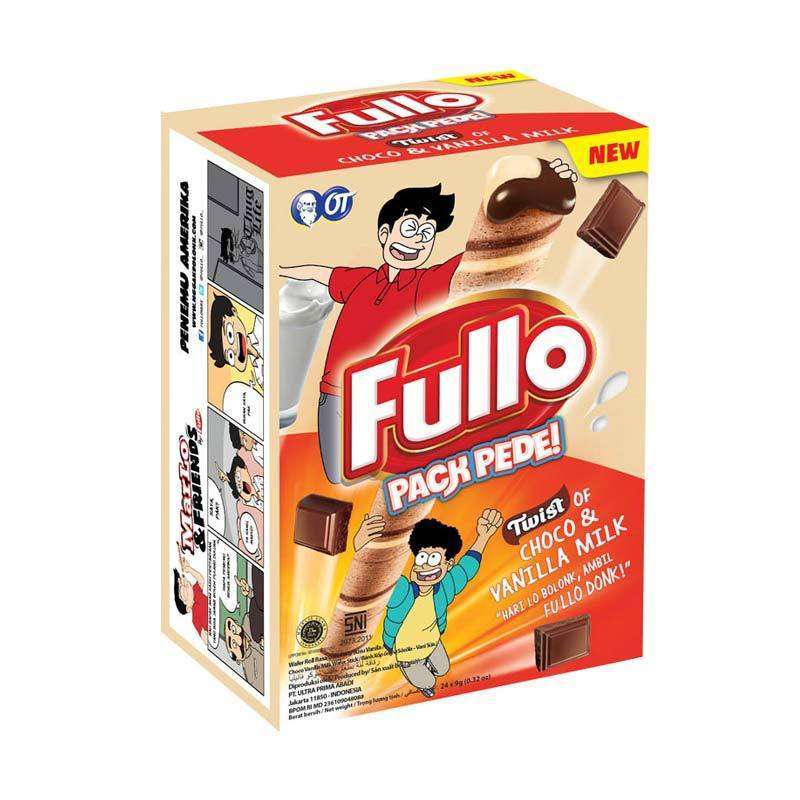 Jual FULLO Choco Vanilla Wafer 8gr [1 Box isi 24 pcs] di Seller Hijo ...
