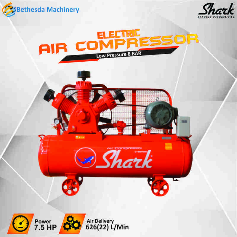 Jual Kompresor Udara 7,5 Hp Low Pressure SHARK di Seller Bethesda ...