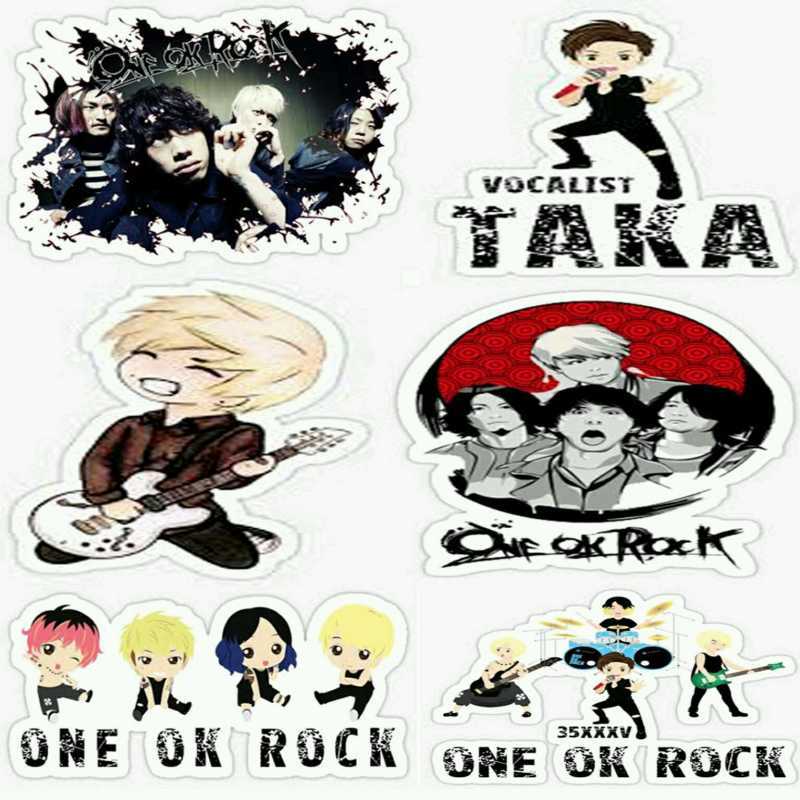 Promo Sticker Band One Ok Rock Diskon 10% di Seller Fide_Store ...