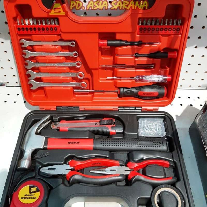 Jual ToolKit Set 37 Pcs KRISBOW / Tool Kit Set / Peralatan Mekanik di ...