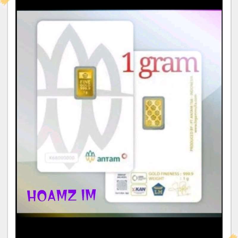 Jual Logam Mulia Antam 1gr Di Seller Hoamz Lm - Jl.pramuka Raya,gg ...