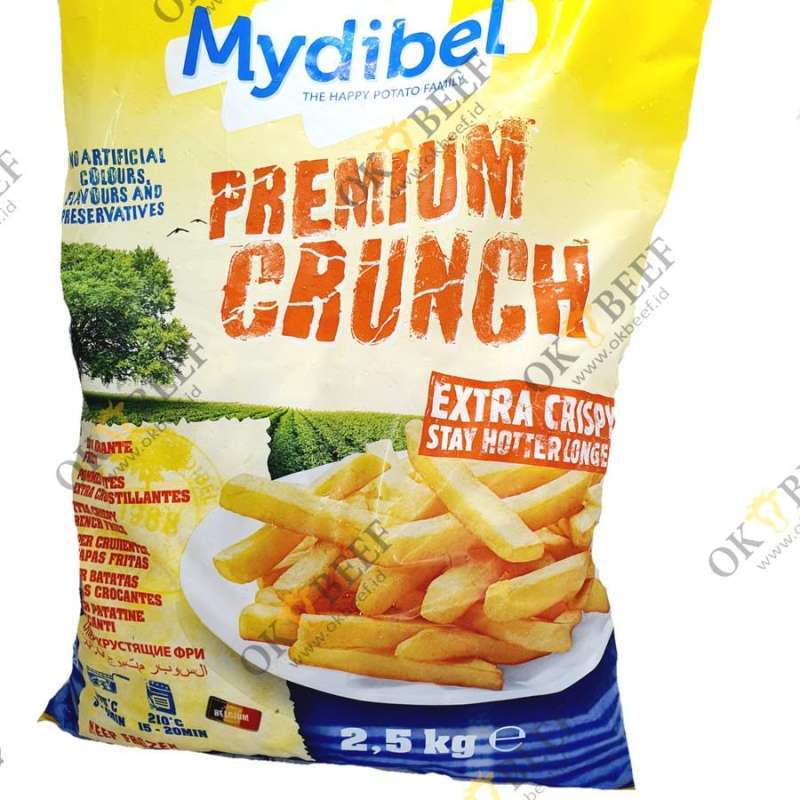 Jual Kentang Premium Crunch Batter Coated Mydibel 2,5kg di Seller OK ...