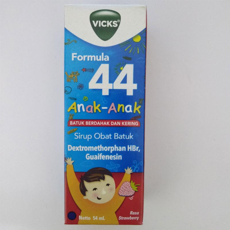 Jual Vicks Formula 44 Sirup Obat Batuk Anak Rasa Strawberry [54 ml] di ...