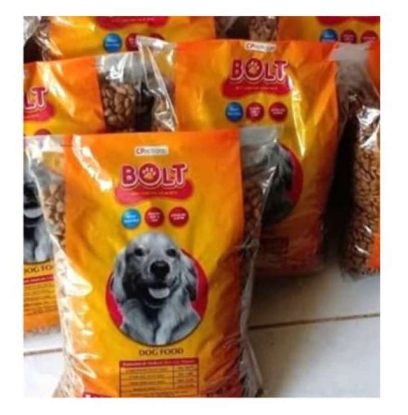 Promo Bolt Dog BEEF dan LAMB Makanan Anjing [1 kg] Repack Diskon 2% di ...