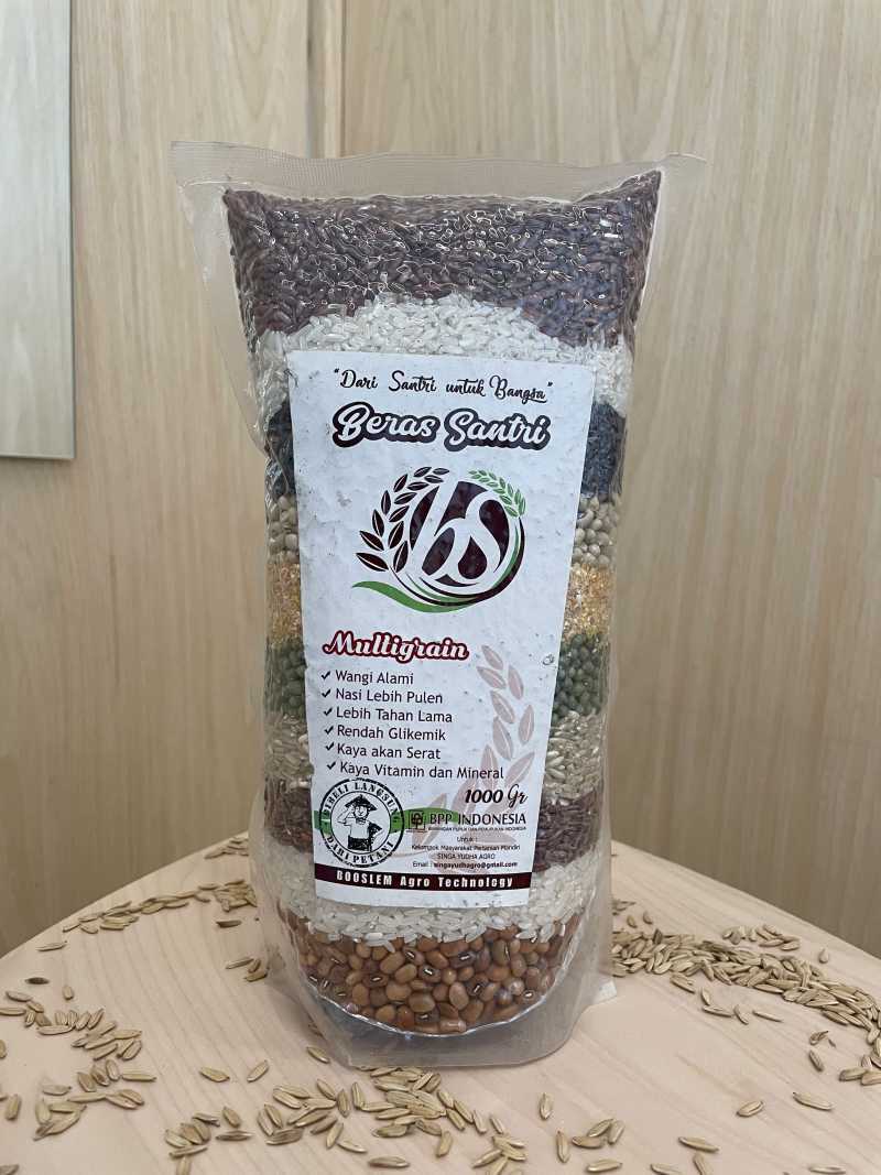 Jual Beras Santri - Beras Multigrain 1kg di Seller Beras Santri - Kota ...