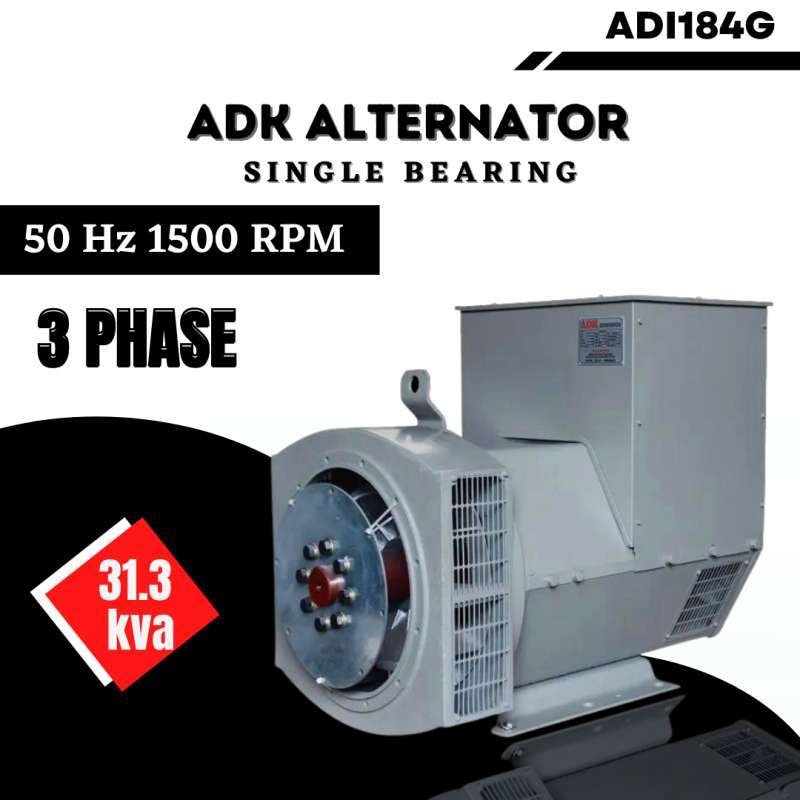 Jual Mesin Generator ADK 31.3 Kva Alternator 3 Phase Genset di Seller ...