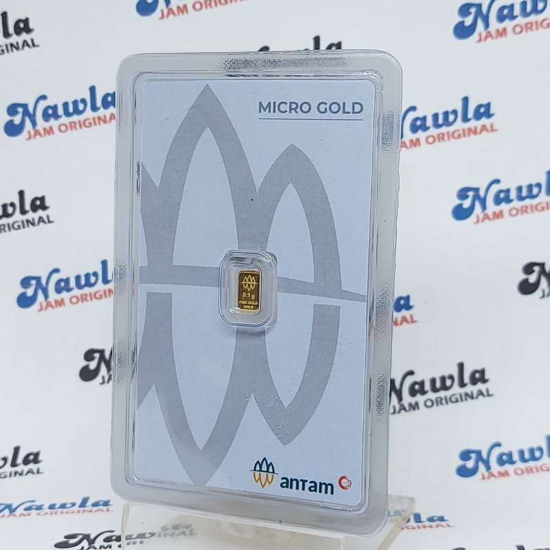 Promo Antam 0.1 Gram Micro Gold Premium Emas Murni 24 Karat Hartadinata ...
