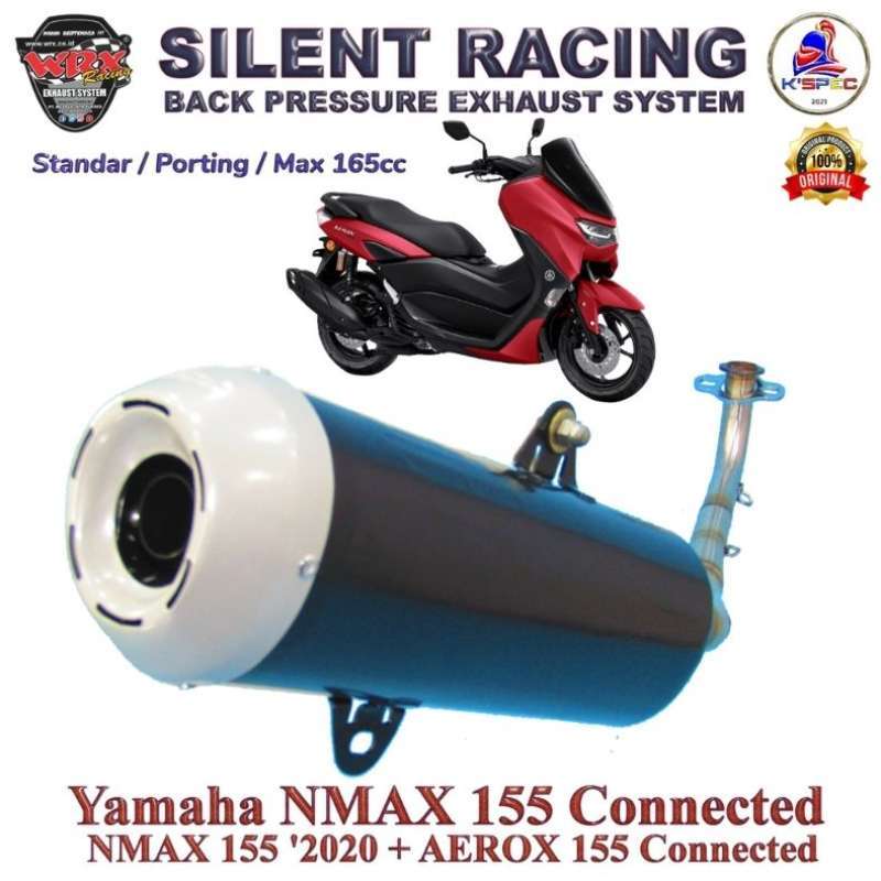 Jual Knalpot WRX type SILENT RACING seri ALL NEW NMAX 155 CONNECTED ...