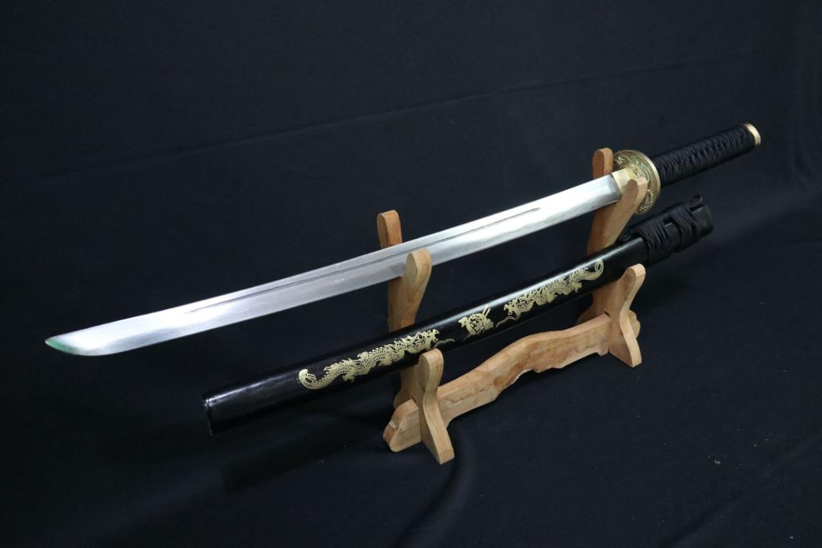 Jual NUZA Katana Niponto Dragon Gold Pedang Samurai di Seller ...