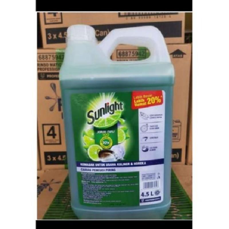 Jual SUNLIGHT LEMON LIME PROFESSIONAL SABUN CAIR CAIRAN PENCUCI PIRING ...
