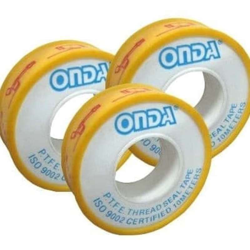 Jual ONDA Thread Seal Tape Plester Pipa Solasi Drat Sambungan Pipa ...