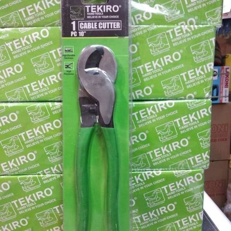Jual TANG POTONG KABEL TEKIRO 10 - TEKIRO CABLE CUTTER 10 di Seller ...