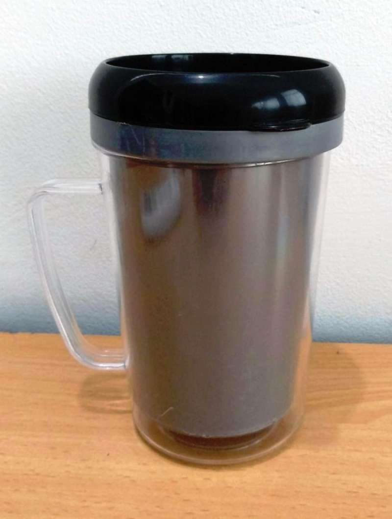 Promo Tumbler POLOSAN model gelas R100 bisa custom insert paper botol ...