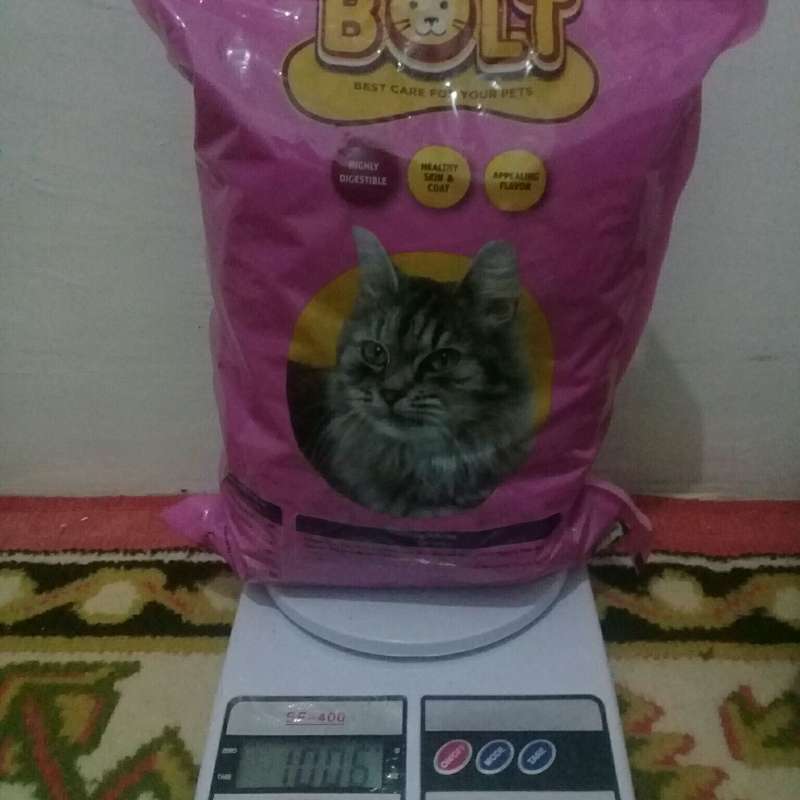 Jual BOLT CAT Bolt Makanan Kucing [1kg] - Salmon di Seller Vlog Kucing ...