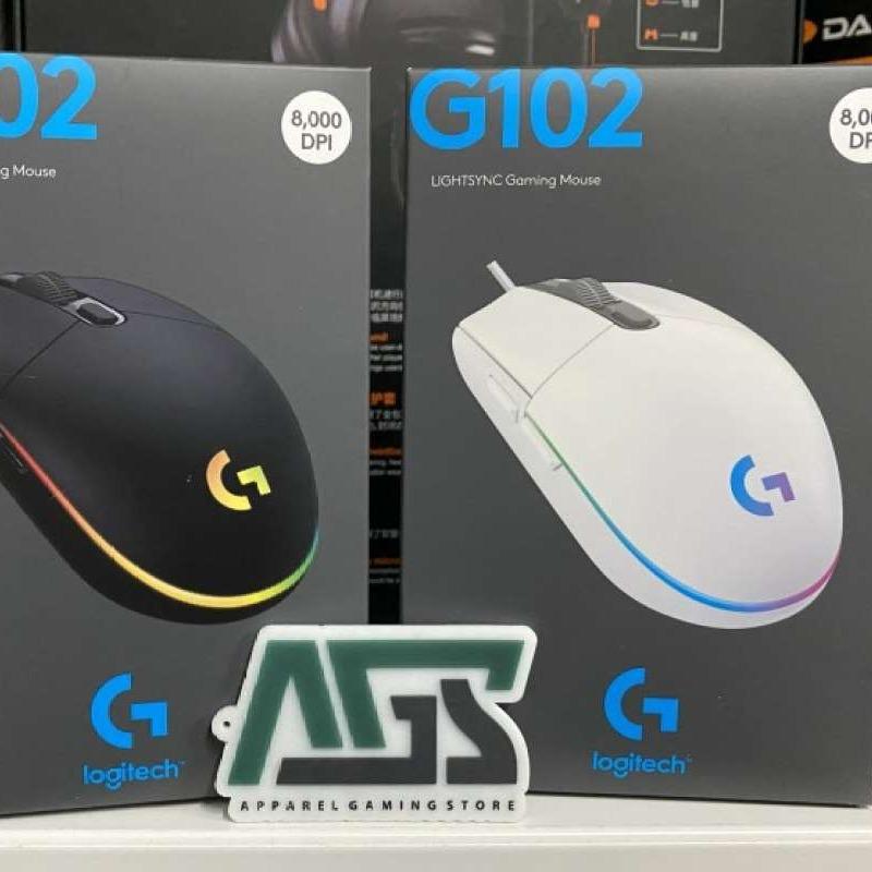 Jual Logitech G102 V2 Lightsync (Black, White) - Gaming Mouse di Seller METALIC - Wanajaya, Kab ...