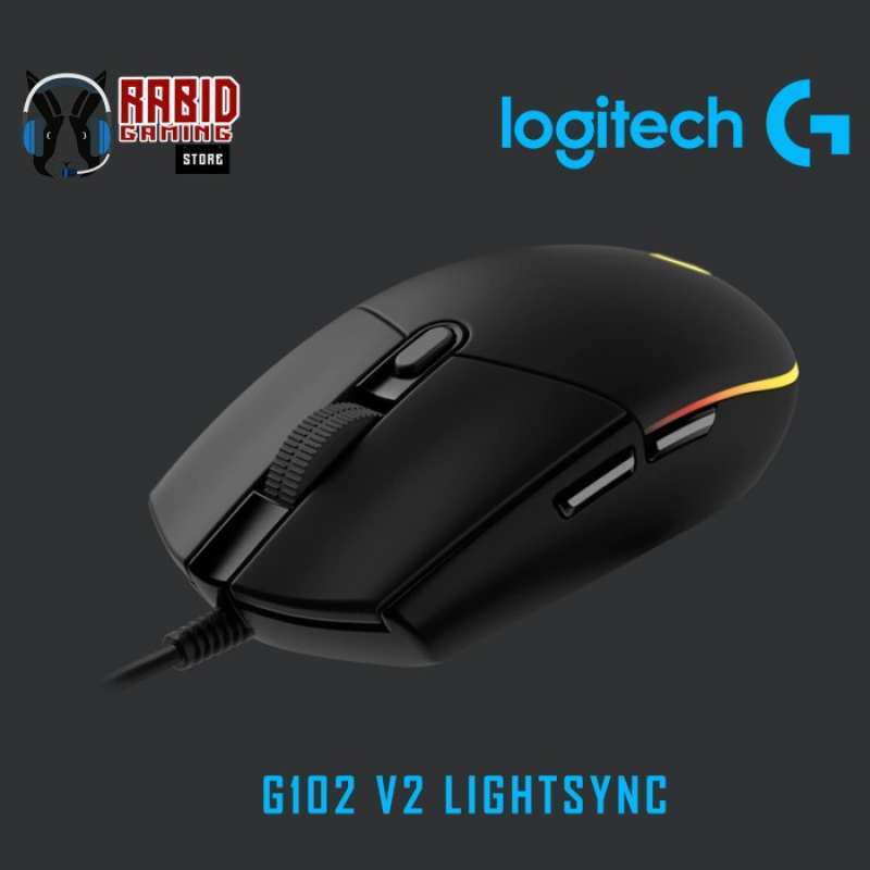 Jual Logitech G102 V2 Lightsync Gaming Mouse Hitam/Putih di Seller METALIC - Wanajaya, Kab ...